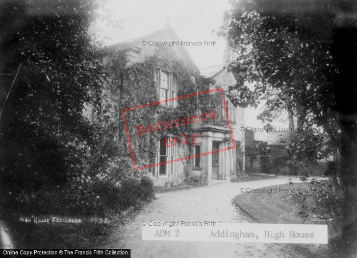 Photo of Addingham, High House c.1950 - Francis Frith