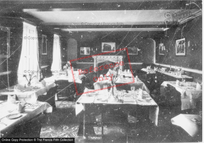 Photo of Amroth, Castle, Dining Room c.1955 - Francis Frith