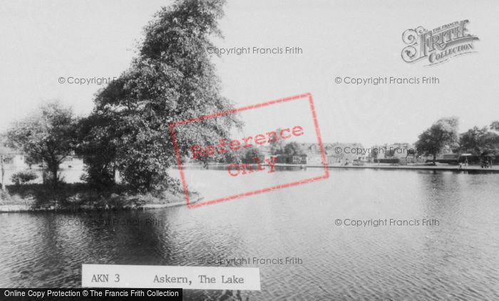 Photo of Askern, The Lake c.1955 - Francis Frith