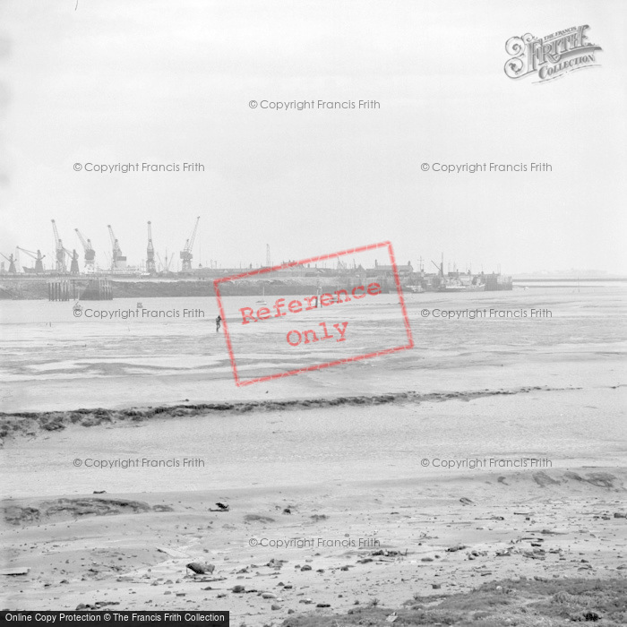 Photo of Barrow In Furness, Vickers Shipyard 1963