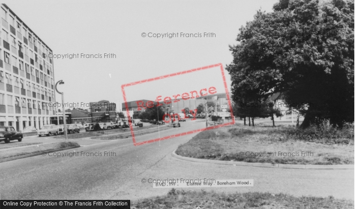 Photo of Borehamwood, Elstree Way c.1960 - Francis Frith