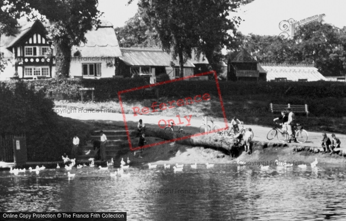 Photo of Bromborough, By Raby Mere c.1955 - Francis Frith
