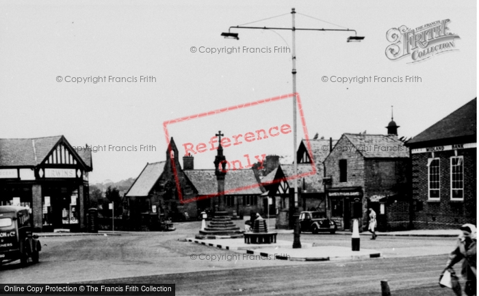 Photo of Bromborough, The Cross c.1955 - Francis Frith
