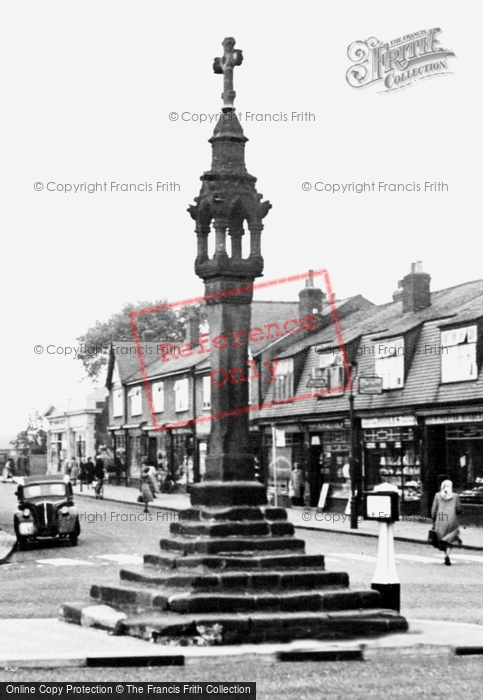 Photo of Bromborough, The Cross c.1965 - Francis Frith