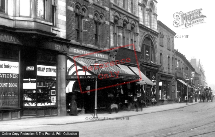 Photo of Bury, Shops In Fleet Street 1895 - Francis Frith