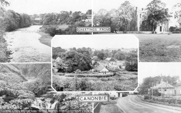 Photo Of Canonbie Composite C 1955 Francis Frith