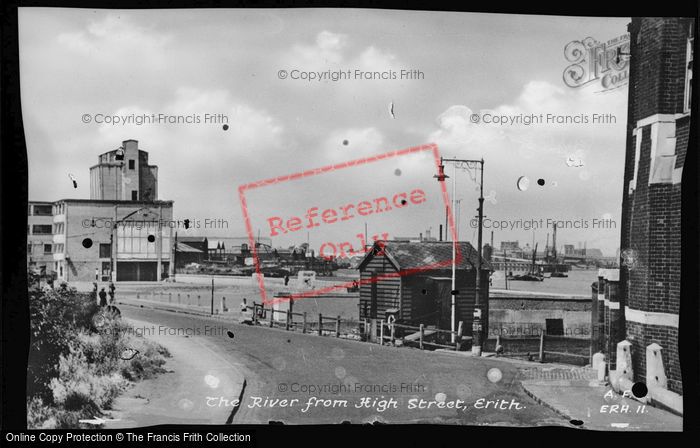 Photo of Erith, The River From High Street c.1950