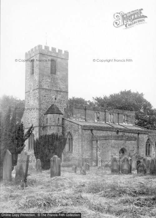 Photo of Gilling West, St Agatha's Church c.1935 Photo of Gilling West, St Agatha's Church c.1935