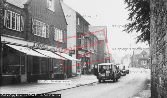 Photo of Heswall, The Village c.1955 - Francis Frith