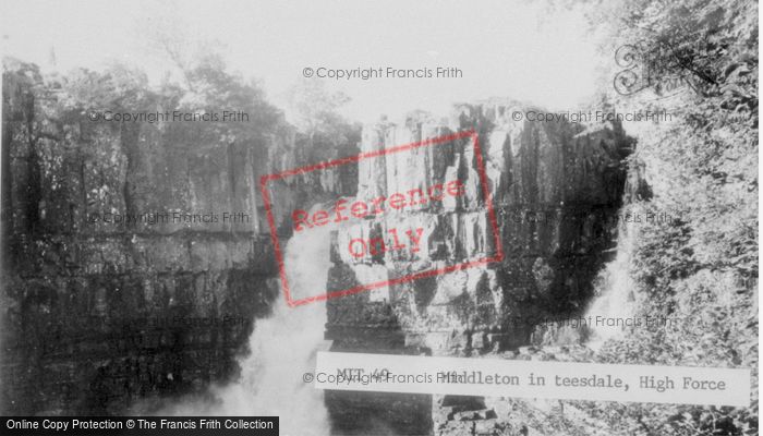 Photo of High Force, c.1960 - Francis Frith