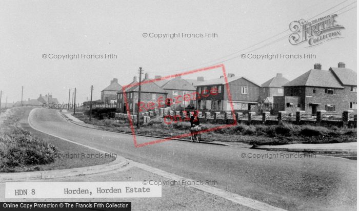 Photo of Horden, The Horden Estate c.1950 - Francis Frith