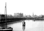 Photo of Lowestoft, Rough Seas, South Of Claremont Pier 1922