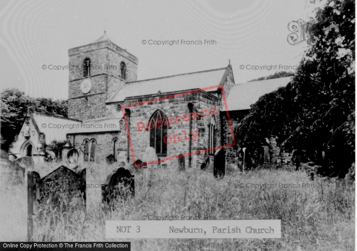 Photo of Newburn, Parish Church c.1950 - Francis Frith