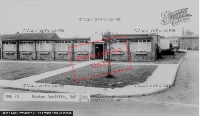 Photo of Newton Aycliffe, The R.A.F. Club c.1960