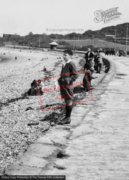 Photo of Portishead, The Esplanade 1924 - Francis Frith