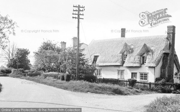 Photo of Rayne, Hall Green Cottages c.1955 - Francis Frith