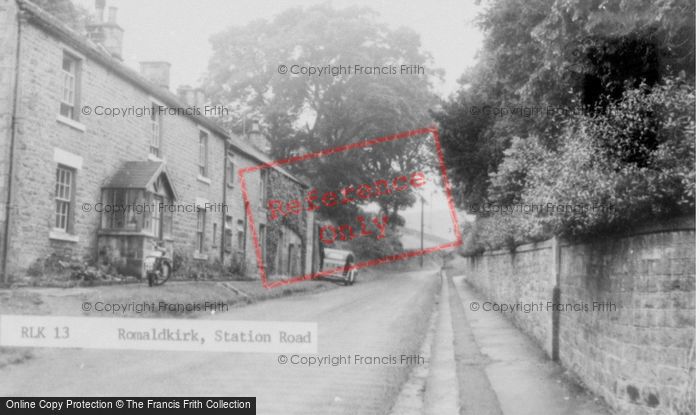 Photo of Romaldkirk, Station Road c.1960 - Francis Frith