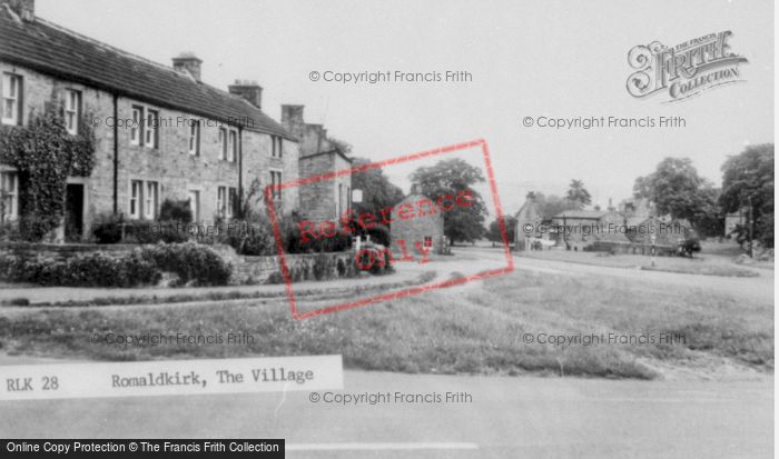 Photo of Romaldkirk, The Village c.1965 - Francis Frith