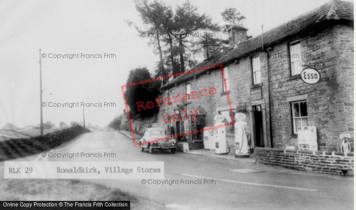 Photo of Romaldkirk, The Village Stores c.1965