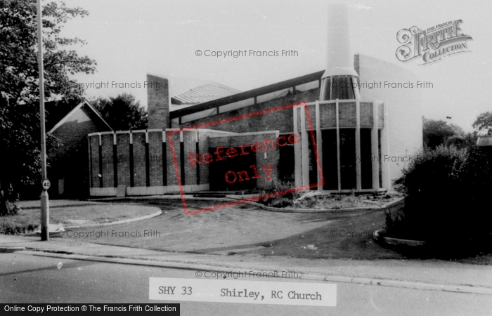 Photo of Shirley, Rc Church c.1960 - Francis Frith