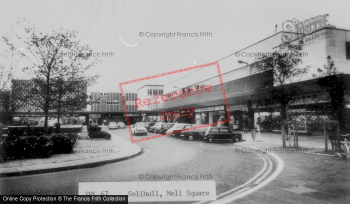Photo of Solihull, Mell Square c.1965 - Francis Frith