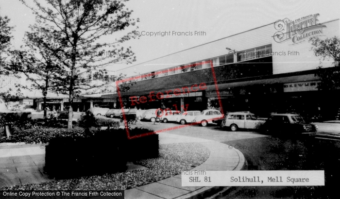 Photo of Solihull, Mell Square c.1965 - Francis Frith