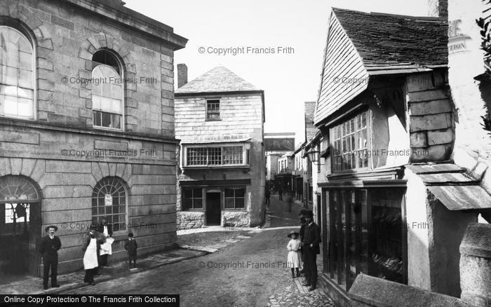 Photo of St Columb Major, The King's Arms, Fore Street 1888