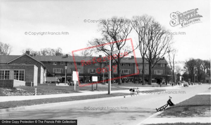 Photo of Three Bridges, Worth Road c.1955 - Francis Frith