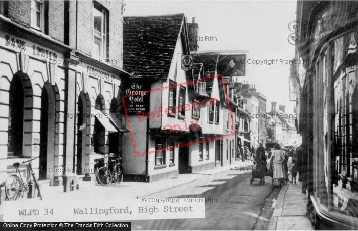 Photo of Wallingford, High Street c.1955 - Francis Frith