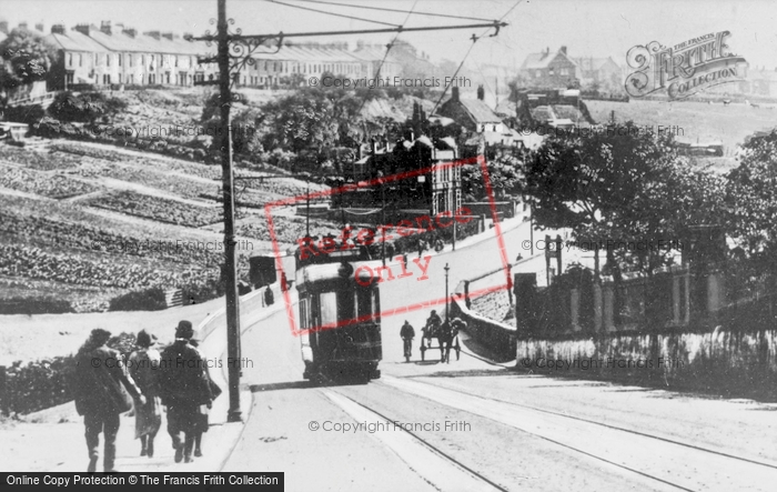 Photo of Wallsend, Rose Hill From Church Bank c.1925