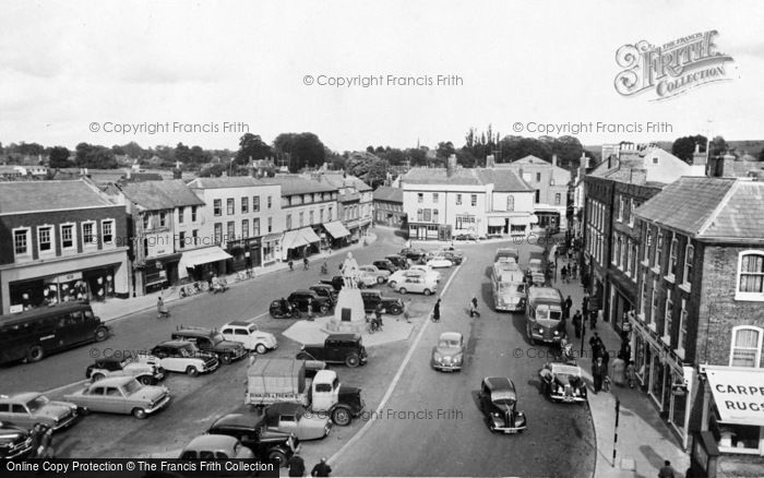 Photo of Wantage, Market Place c.1960 - Francis Frith