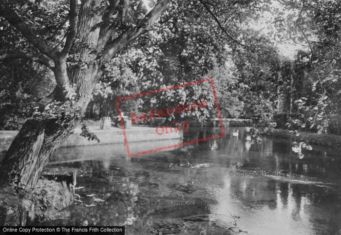 Photo of Ware, The Priory Grounds 1929 - Francis Frith