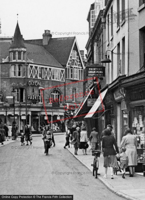 Photo of Wellingborough, Market Street c.1955
