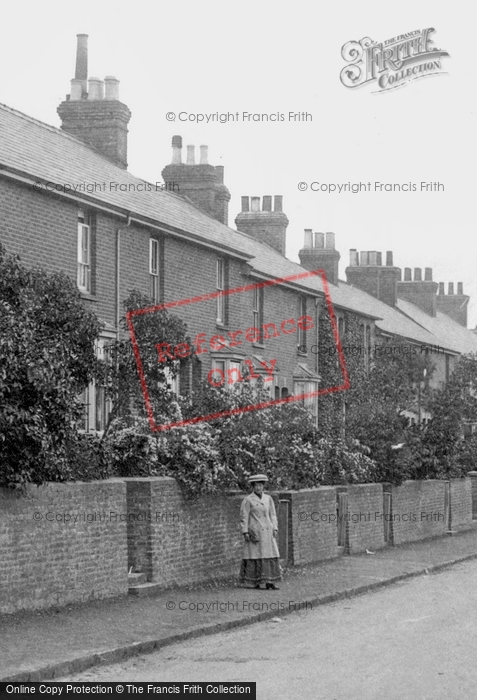 Photo of Willesborough, Lady In The Village 1909